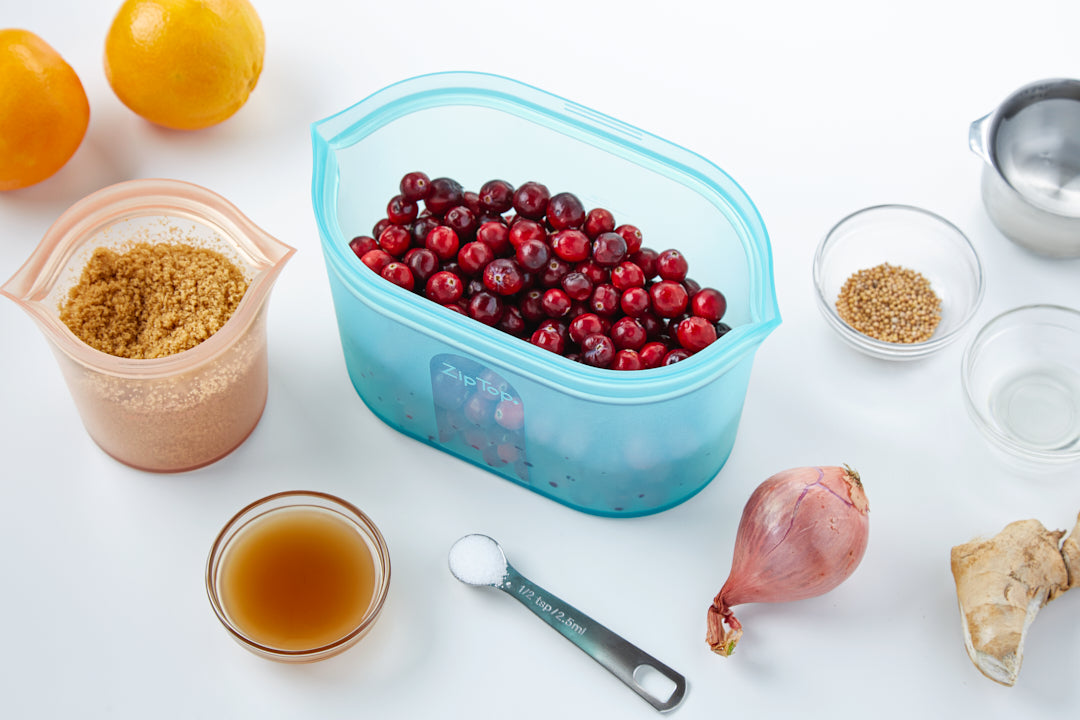 Preparing Thanksgiving Dinner with Zip Top