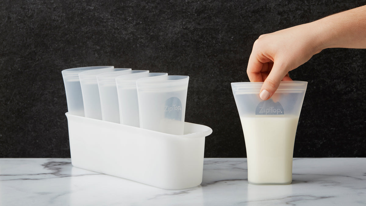 Finally, a Reusable Breast Milk Bag! – Zip Top